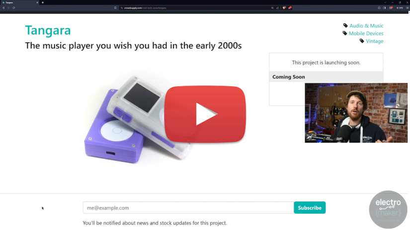 Tangara ESP32 Kit: A Retro Music Player Meets Modern Development